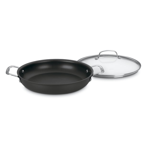 Cuisinart Chef's Classic Non-Stick Hard Anodized 12" Everyday Pan with ...