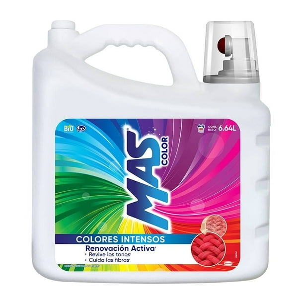 Liquid detergent MAS intense colors 6.64 l | Walmart en línea