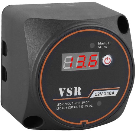 Dual Isolator 12V 140AMP IP68 Waterproof Voltage Sensitive Relay with ...