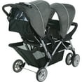 Graco DuoGlider Click Connect Double Stroller, Glacier, 27.37 lbs ...