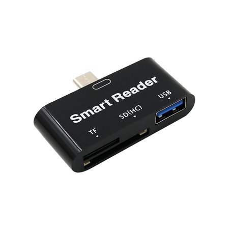 USB 3.1 Type-c Card Reader 3 in type-c card reader 1 Multifunctional TF ...