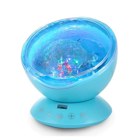 Dream Ocean Projection Night Light, Led Atmosphere Bedside Table Lamp ...