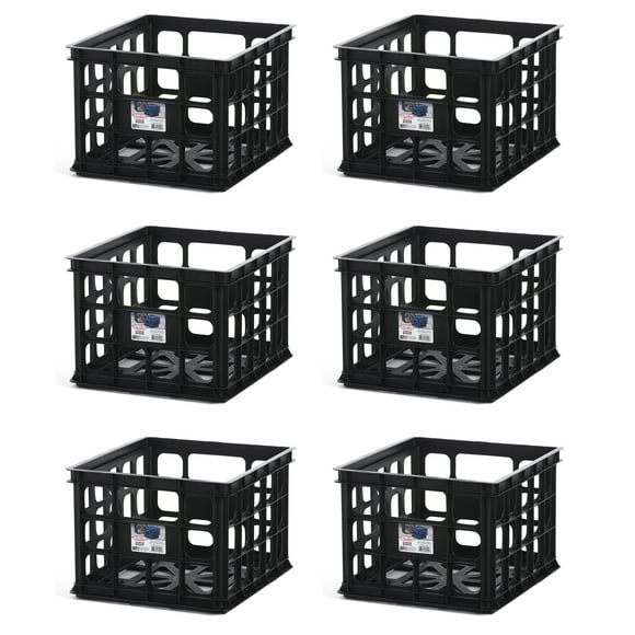 Plastic Crates in Storage Containers - Walmart.com