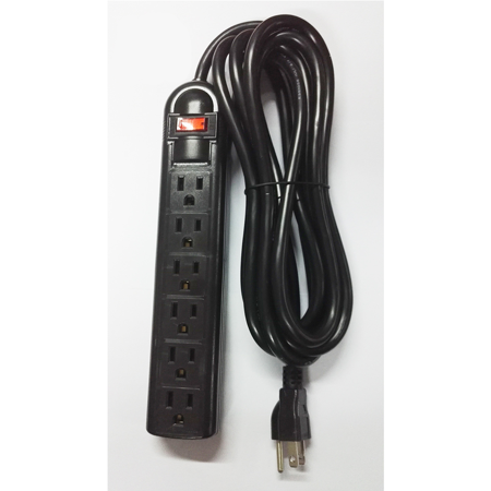 6-Outlet Surge Protector Power Strip | Walmart Canada