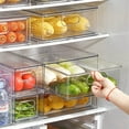 Free Shipping! VUOHOEG Refrigerator Organizer Set 3 Pack Clear Storage ...
