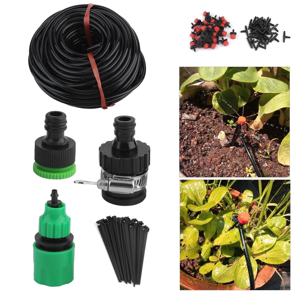 25m Micro Drip Irrigation Plant Self Watering Garden Micro Irrigation ...
