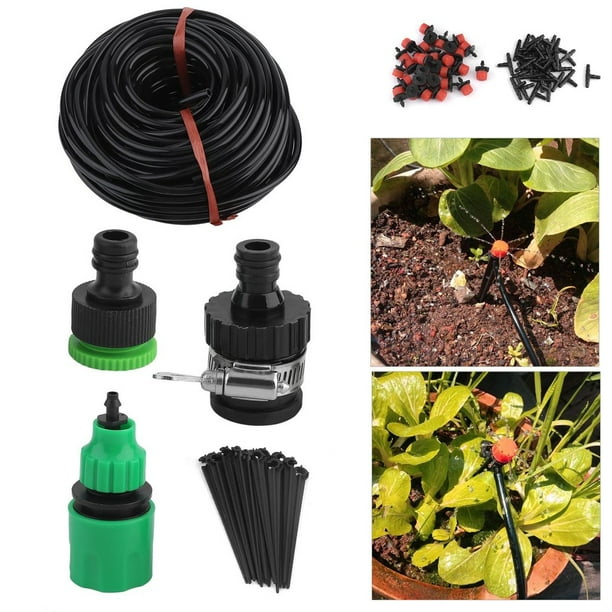 25m Micro Drip Irrigation Plant Self Watering Garden Micro Irrigation ...