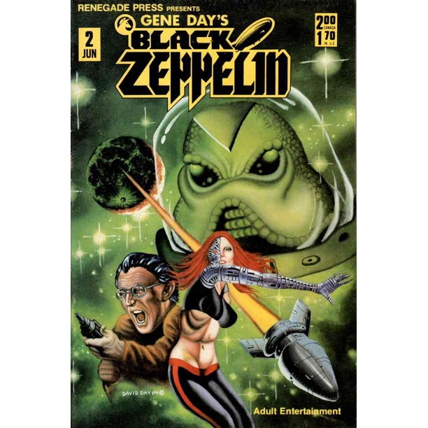 Black Zeppelin (Gene Day's ) #2 VF ; Renegade Comic Book - Walmart.com