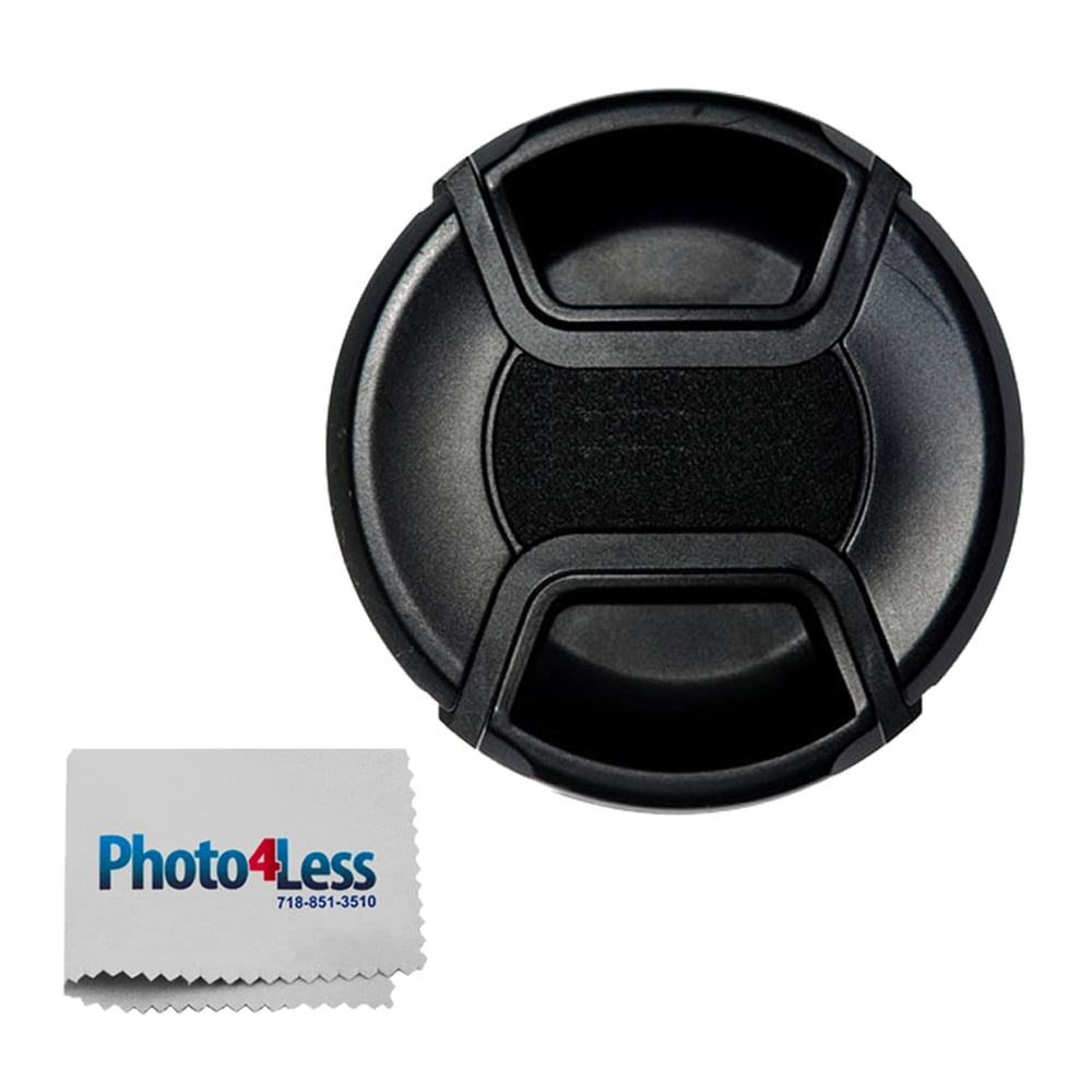 Zeikos ZE-LC55 Lens Cap (55mm) + Bonus Photo4less Cleaning Cloth ...