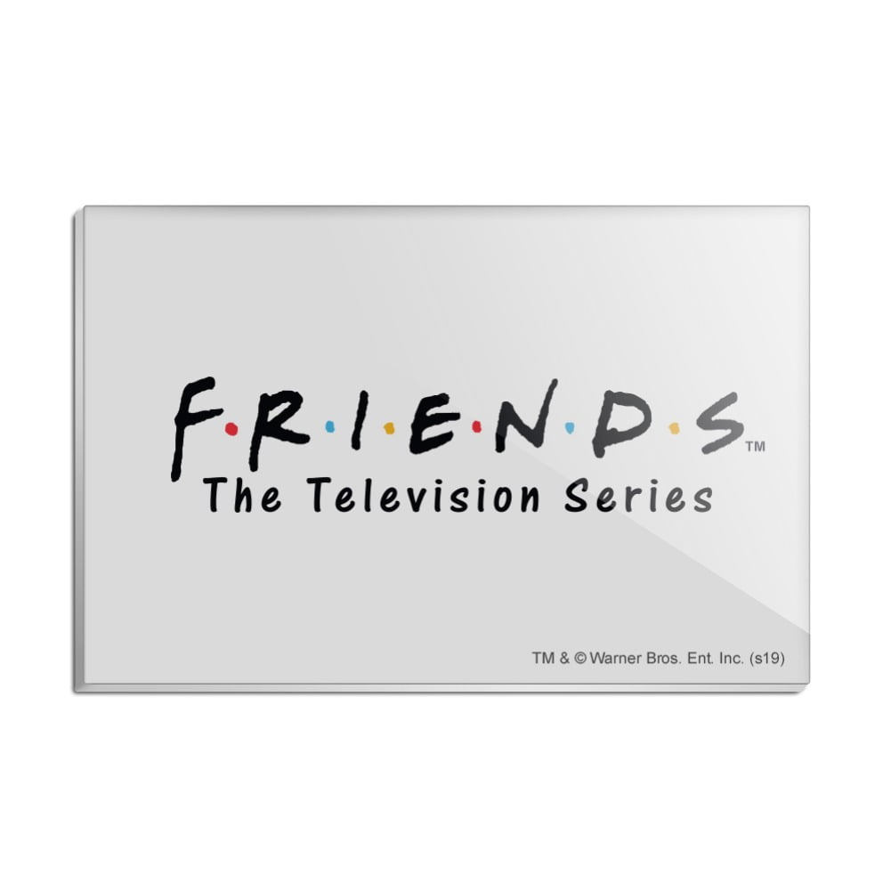 Friends Logo Rectangle Acrylic Fridge Refrigerator Magnet - Walmart.com