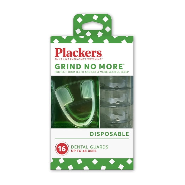 Plackers Night Guard Grind No More, sin BPA, 16 unidades | Walmart en línea