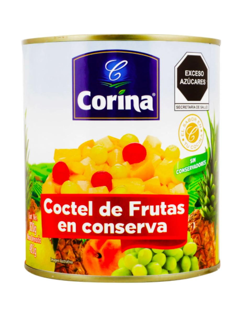 Pack de 12 Fruta en Almíbar Corina Cóctel 820 gr Corina 820 gr ...