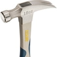 Sure Strike Hammer - 16 oz Rip Claw Hammer with Smooth Face & Carbon ...