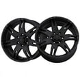 17" Black Gauntlet 237/238 Wheel by Ultra Wheel 237-7983B - Walmart.com