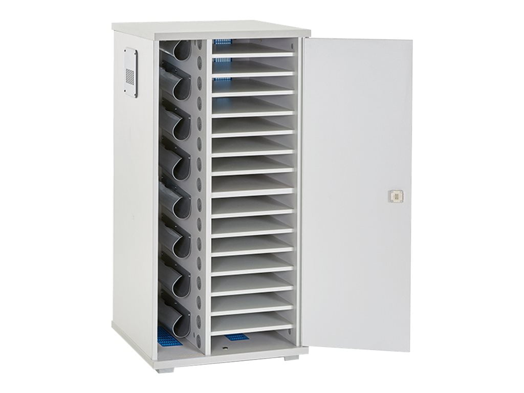 LapCabby Lyte 16-Device (up to 15.6") Static AC Charging Cabinet ...
