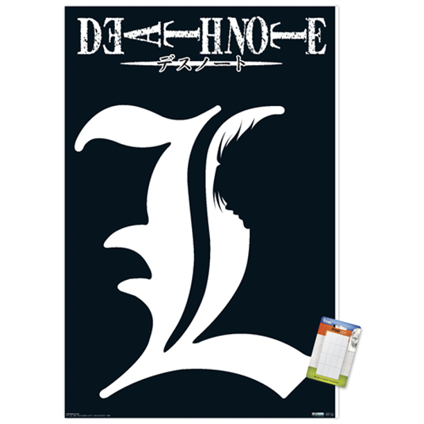 Death Note - L Symbol Wall Poster, 22.375" x 34" - Walmart.com