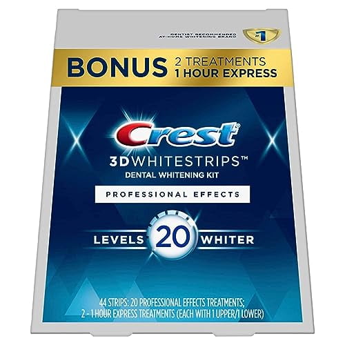 Crest 3D Whitestrips, Professional Effects, Teeth Whitening Strip Kit ...