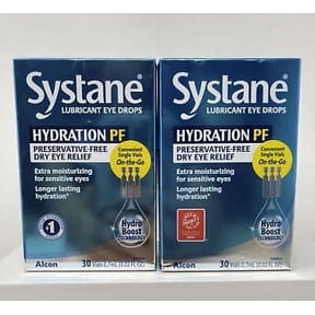Systane PRO PF Eye Lubricant Drops for Dry Eyes, Hydrate, Restore ...