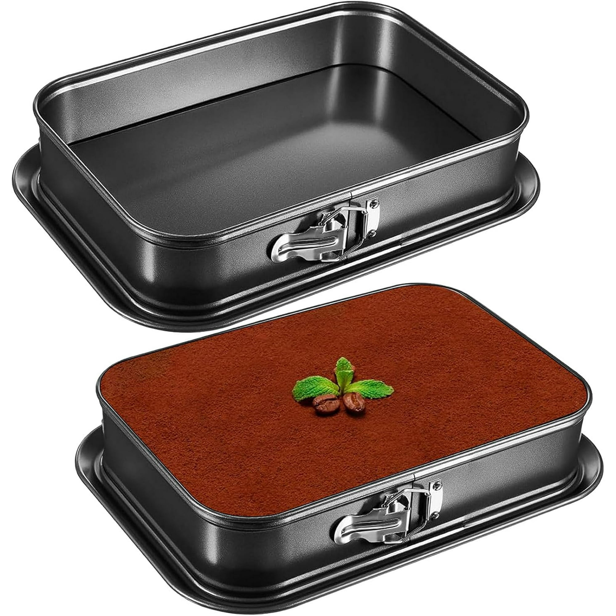 Click here for Zorvita 2 Pcs Rectangle Springform Cake Pans  Non-... prices