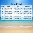 cfhntfmh Womens Summer Pants Elastic Waist Textured Mid Rise Pants ...