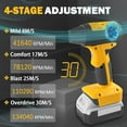 Mini Jet Blower Portable Violent Turbo Fan for Dewalt 20V Battery, 4 ...