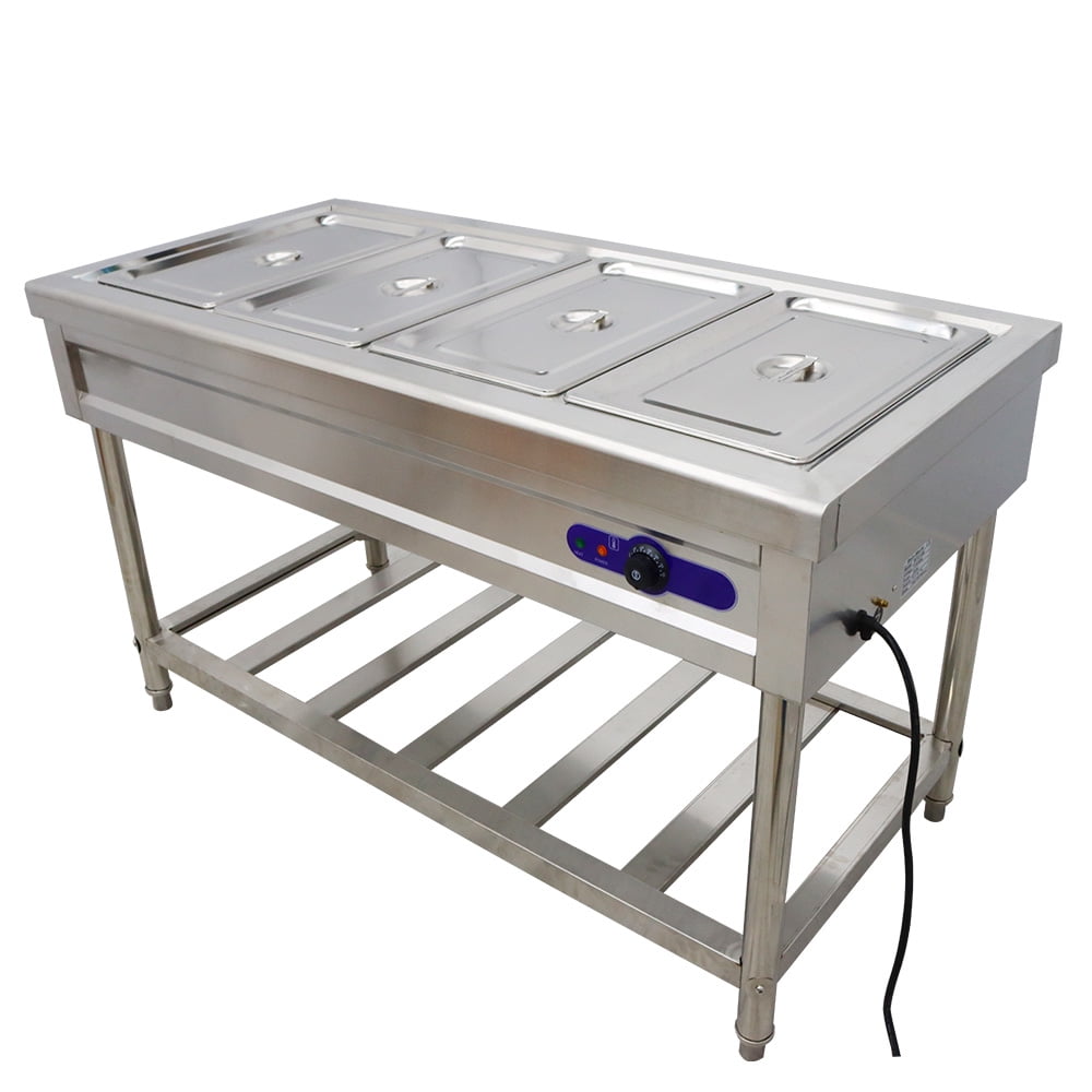 TECHTONGDA Electric Commercial Bain-marie Buffet Food Warmer Steam ...