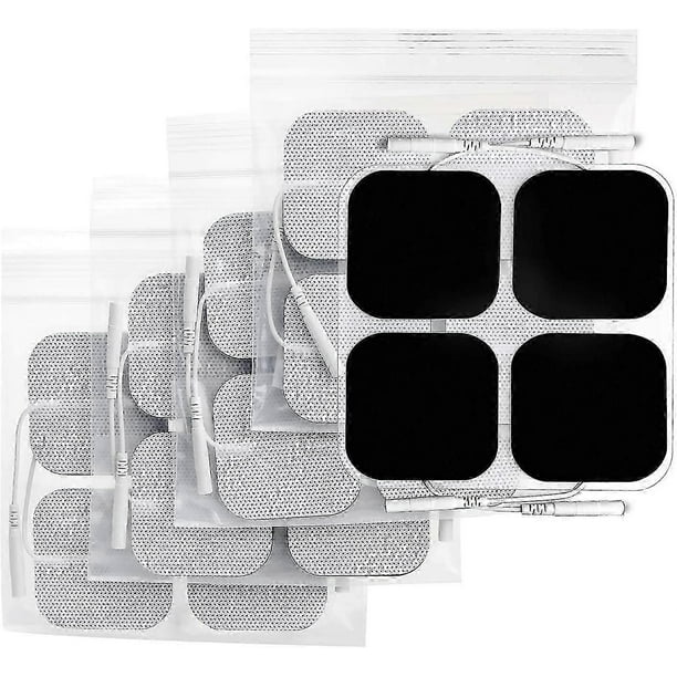TENS Machine Pads 50 x 50mm 20 Pcs, 3rd Gen Latex-Free TENS Electrode ...