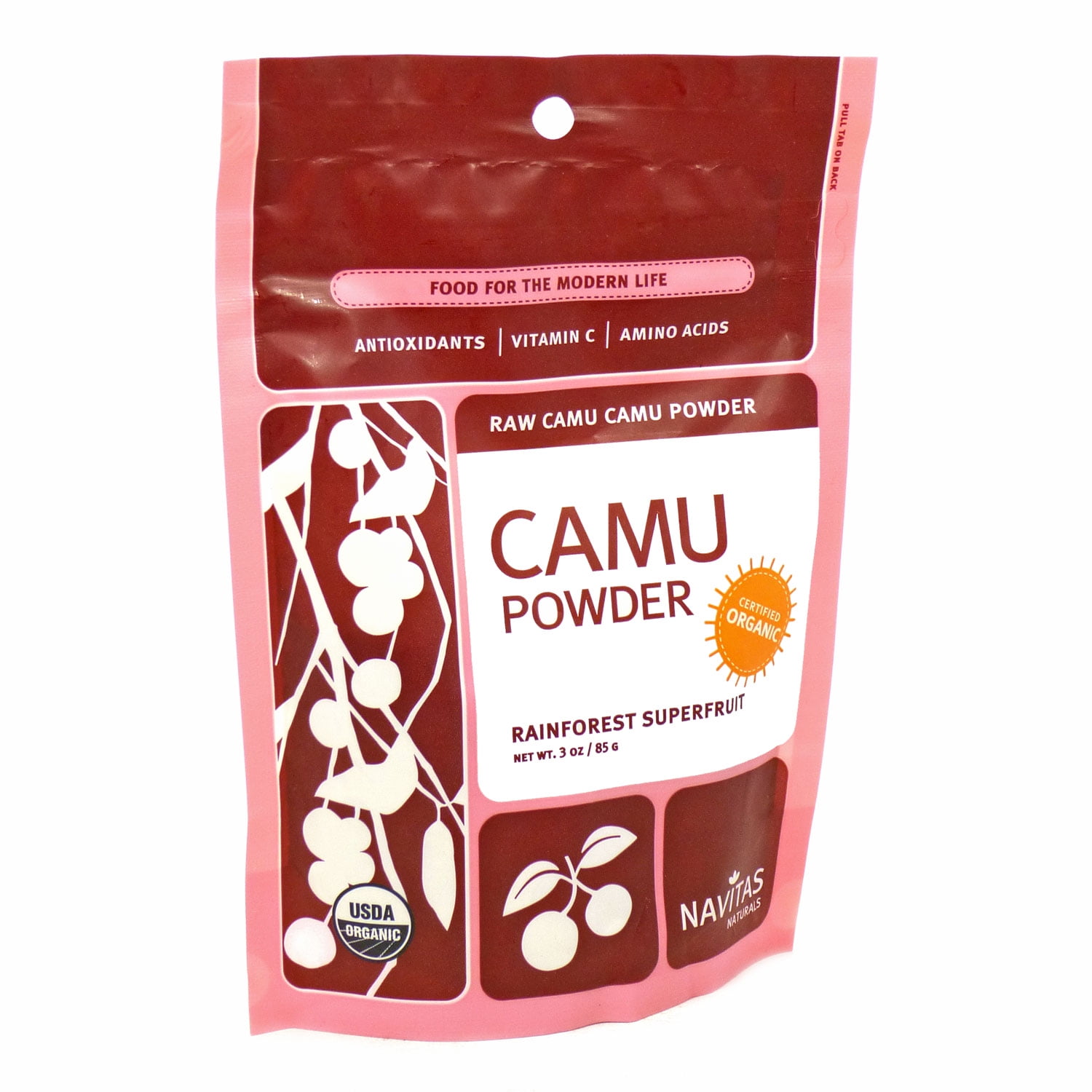 Raw Camu Camu Powder by Navitas - 3 Ounces - Walmart.com
