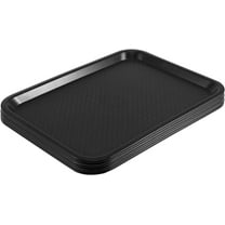 Jubilee 14" x 18" Restaurant Serving Trays (Set of 4), Black - NSF ...