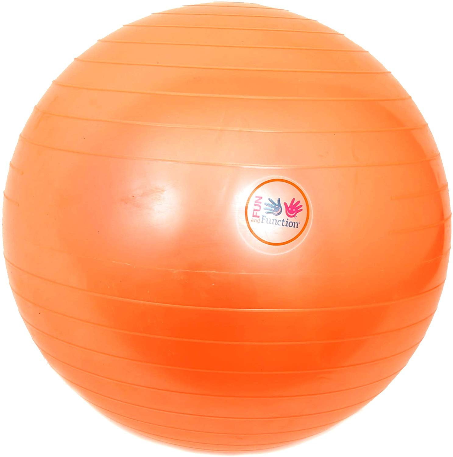 Fun and Function's 20 inch Therapy Ball - Orange - Walmart.com