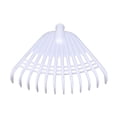 LICEWO Unique Design Leaf Rake with 12 Tooth Plastic Grass Rake Flower ...