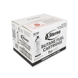 Sterno, Butane Fuel Cartridge, 8 oz, 12-Pack with Safety Valve ...