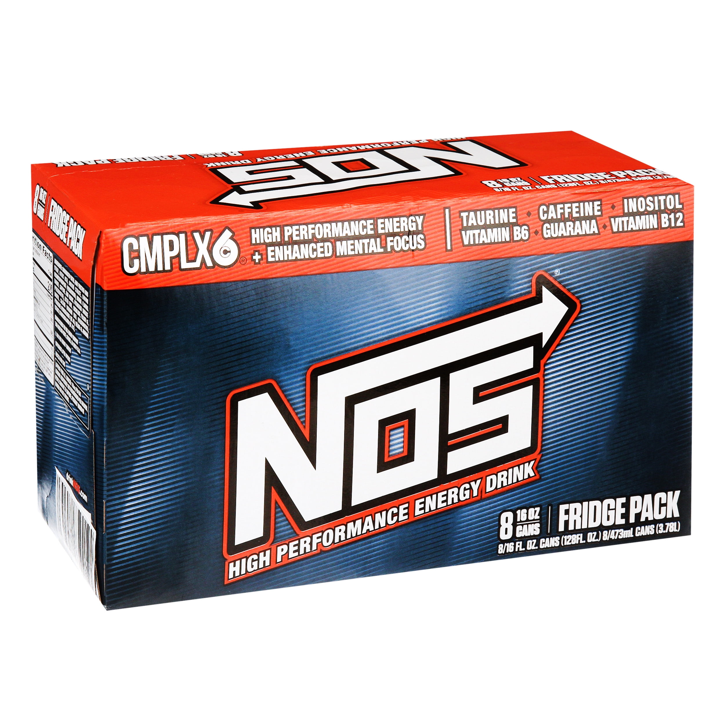 NOS High Performance Energy Drink - 16 fl oz, 24 Chile | Ubuy