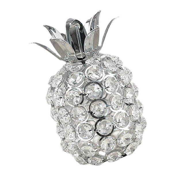 3D Cut Shiny Crystal Fruit Ornament Figurine Fruit Ornament Figurine 3D ...