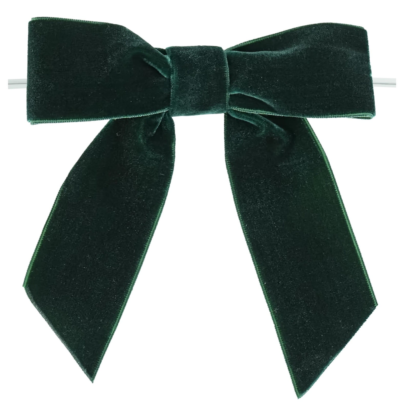 Click here for Hearth & Harvest Green Velvet Ribbon Christmas Bow... prices