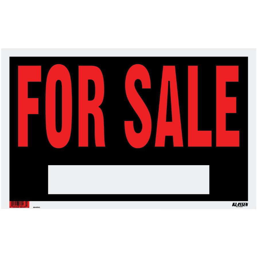 12" x 19" For Sale Sign - Walmart.ca