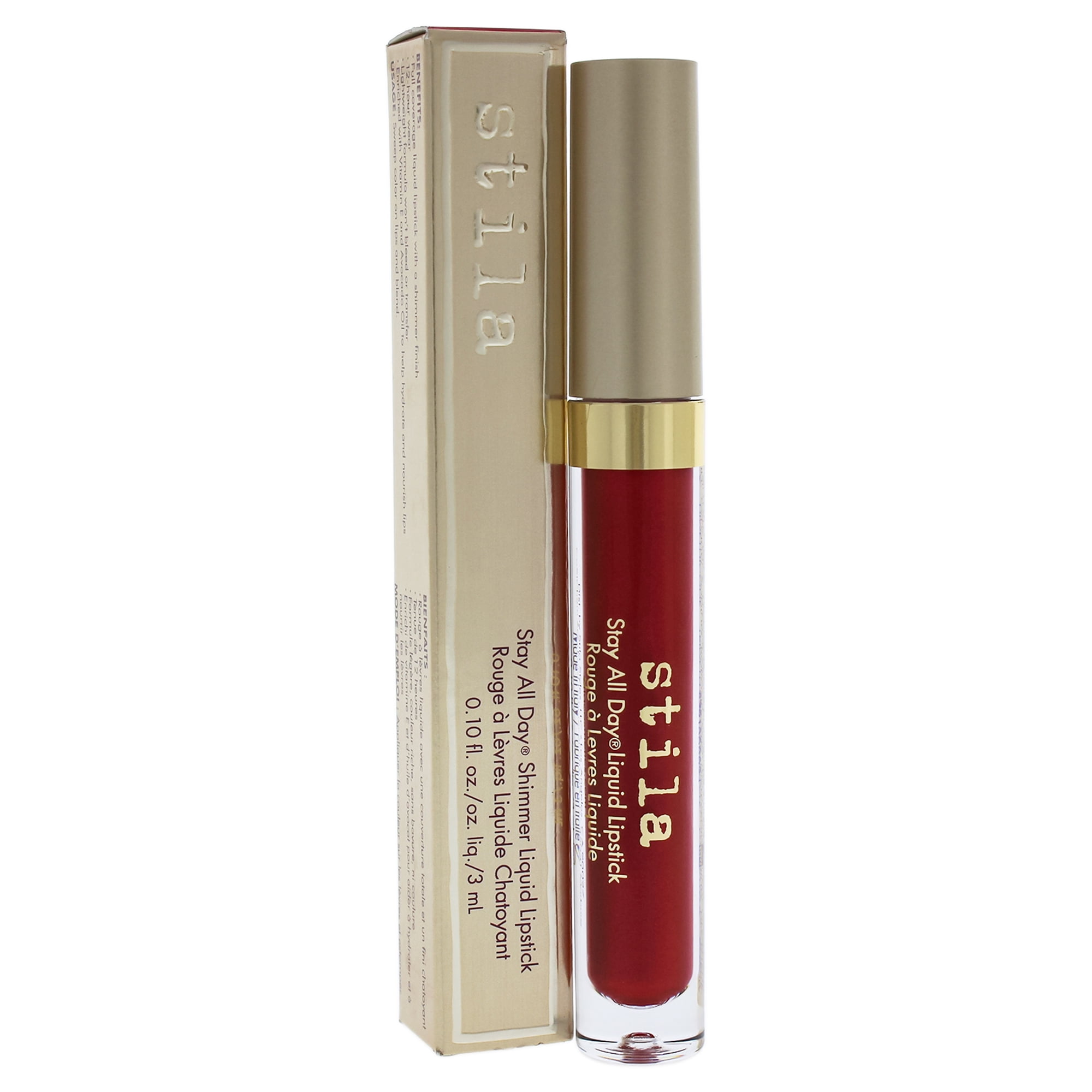 Stay All Day Liquid Lipstick - Beso Shimmer by Stila for Women - 0.1 oz ...
