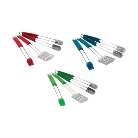 Grillmark 42122C Stainless Steel Barbecue Tool 3 Per Case Set - pack of ...