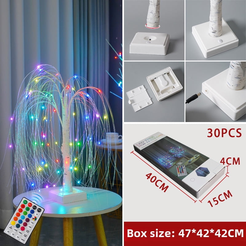 Click here for Unbranded 60cm Rgb Led Weeping Willow Tree Light W... prices