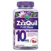 ZzzQuil Pure Zzzs Advanced Melatonin Gummies, Melatonin 10mg, Sleep Aid ...