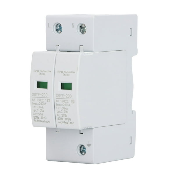 200KA Surge Arrester Device, PC Shell Visual Window Insulated Terminal ...