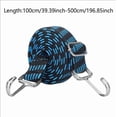 Bungee Cords with Hooks Set, 4 Pack Adjustable Heavy Duty Straps with ...