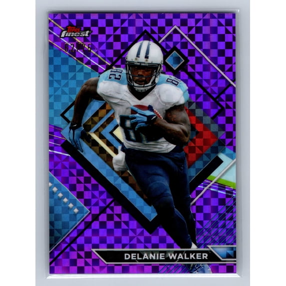 2024 Topps Composite Finest Delanie Walker #247 Purple Refractor /75 ...