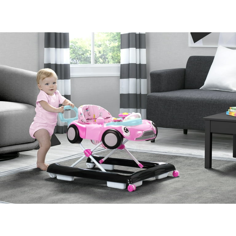 Pink Race Car Walker