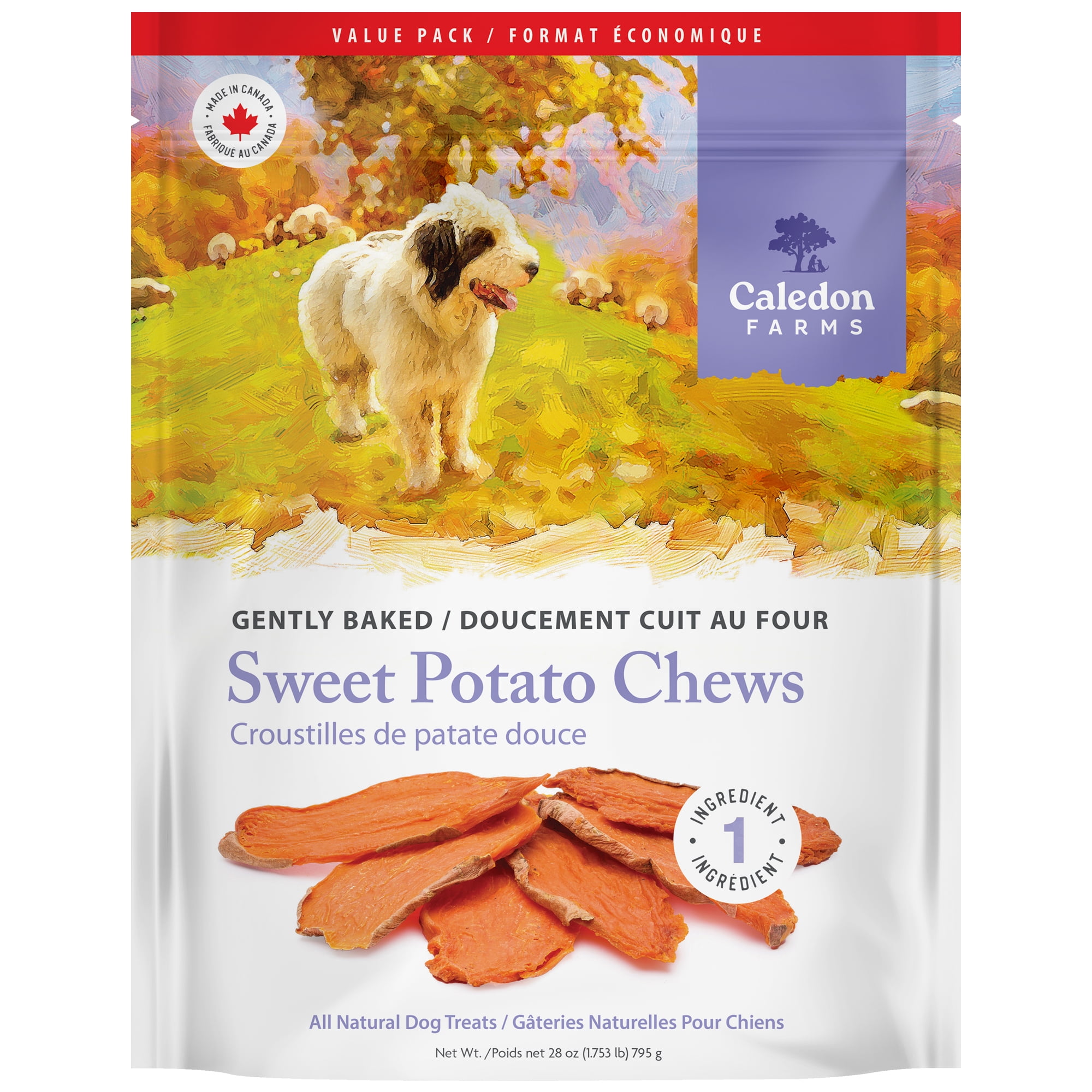 Click here for Caledon Farms Sweet Potato Chews Value Pack 28oz S... prices