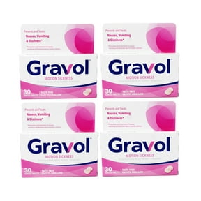 Gravol Nausea Medicine 50 mg Coated Tablets for Motion Sickness and ...