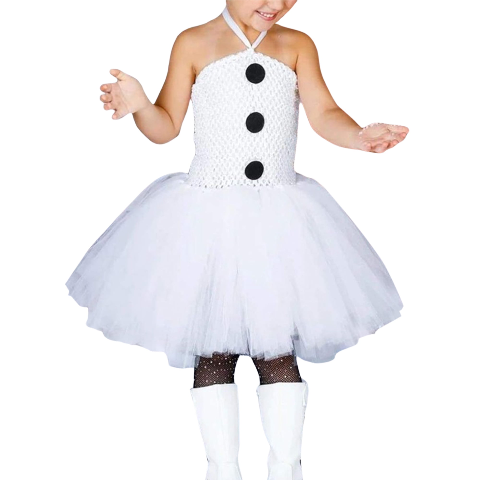 Click here for Gupgi Little Girl Snowman Dress 1-8 Years Toddler... prices