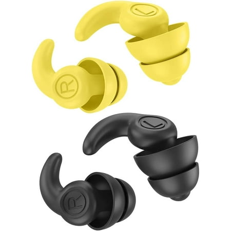 Super Soft Silicone Noise Reduction Earplugs Reusable Hearing ...