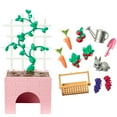 Barbie World Garden Playset with 12 Pieces Including Planter, & More ...
