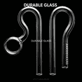 ACDANC 2026 New Aquarium Glass Lily Pipe In/Out Easy to Clean Glass ...